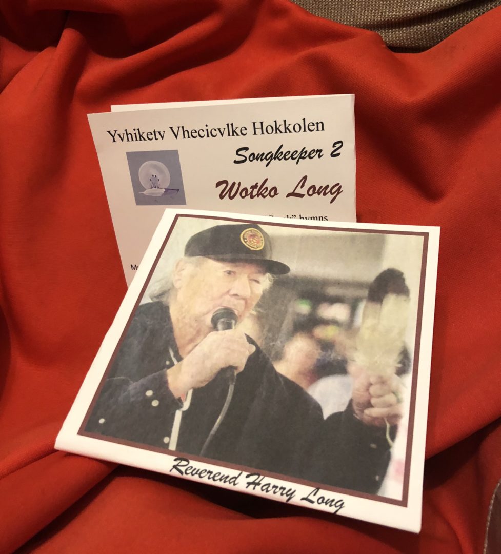 3 CD Muscogee Hymn set by Wotko Long - song cd, in Wotko Long Mvskoke cd